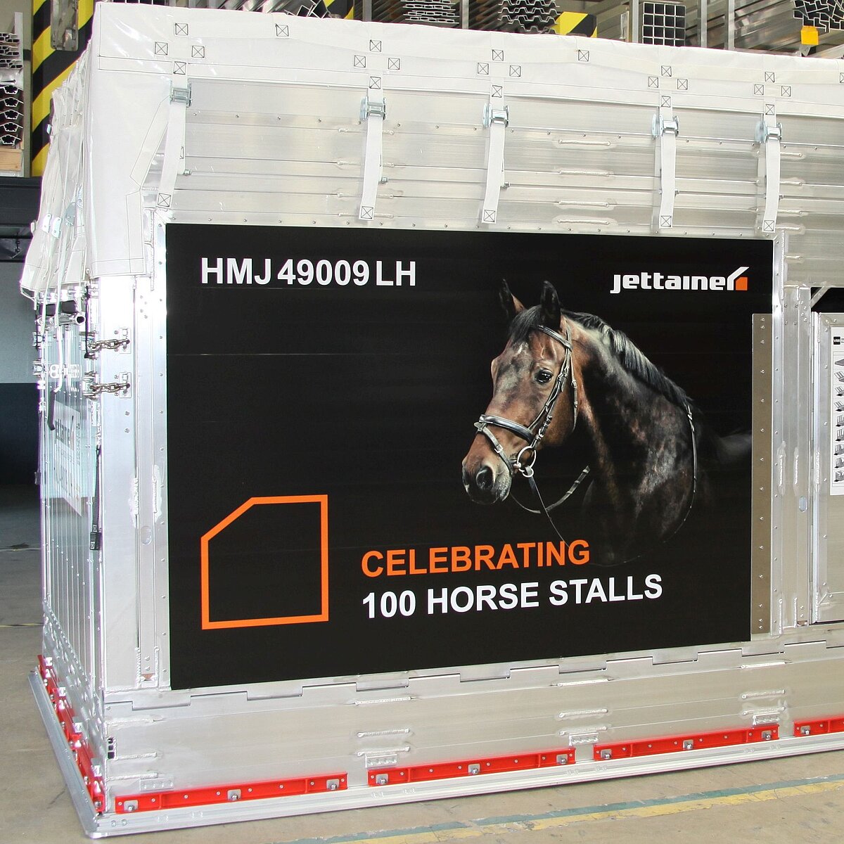 Jettainer: VRR DELIVERS 100TH AIR HORSE STALL